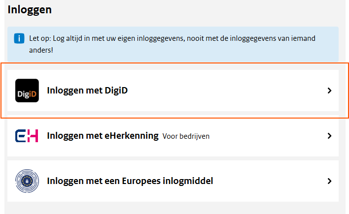 Machtiging aanvragen KOR | De Centrale