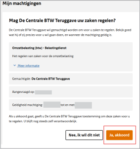 Machtiging aanvragen KOR | De Centrale